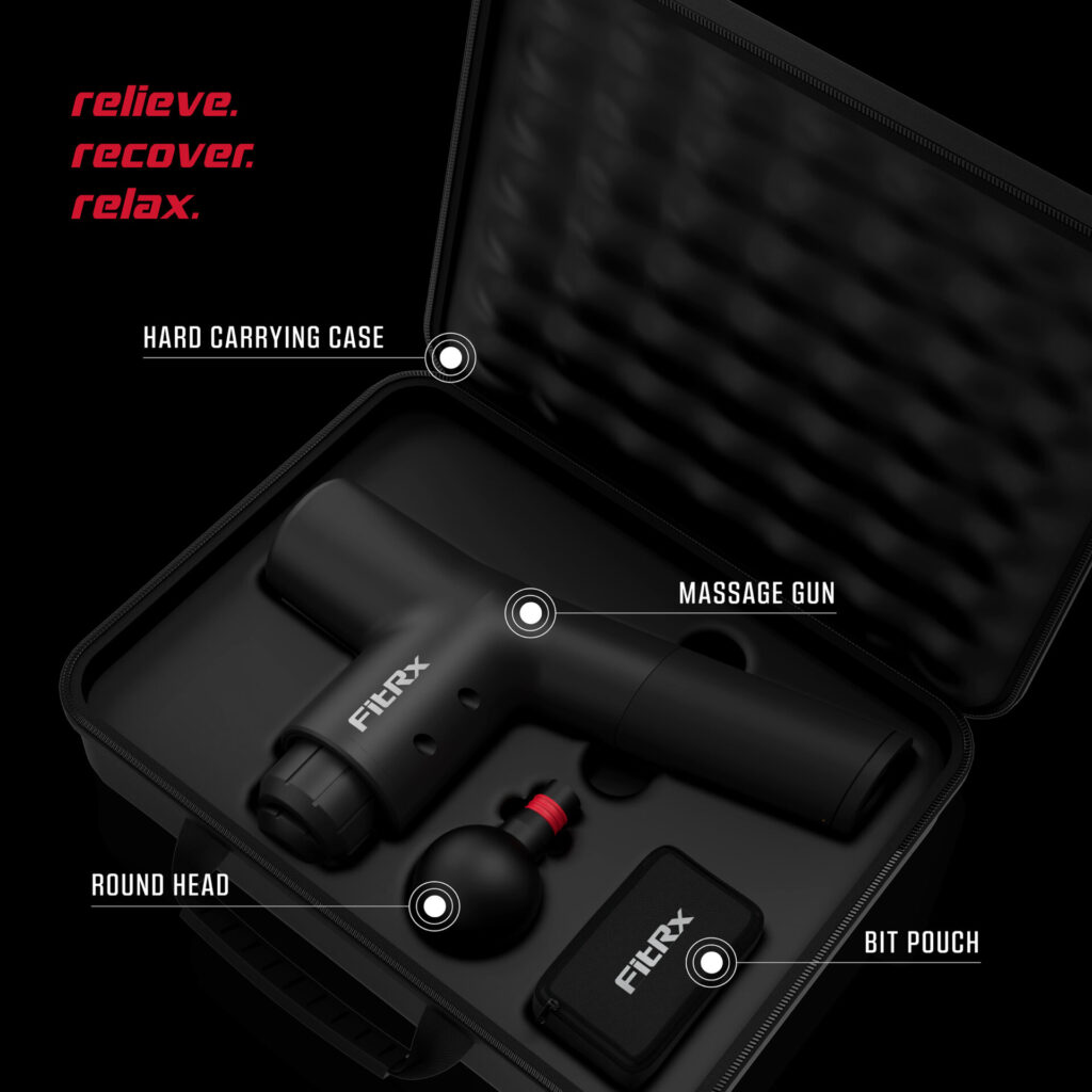 Fitrx Muscle Massage Gun: Boost Recovery & Relief - FitRx™
