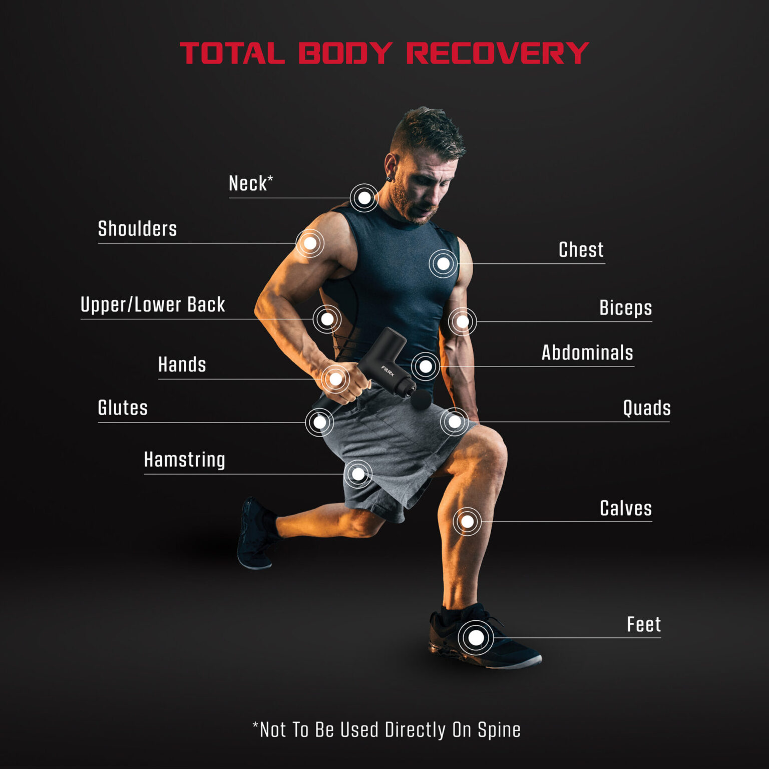 Fitrx Muscle Massage Gun: Boost Recovery & Relief - FitRx™