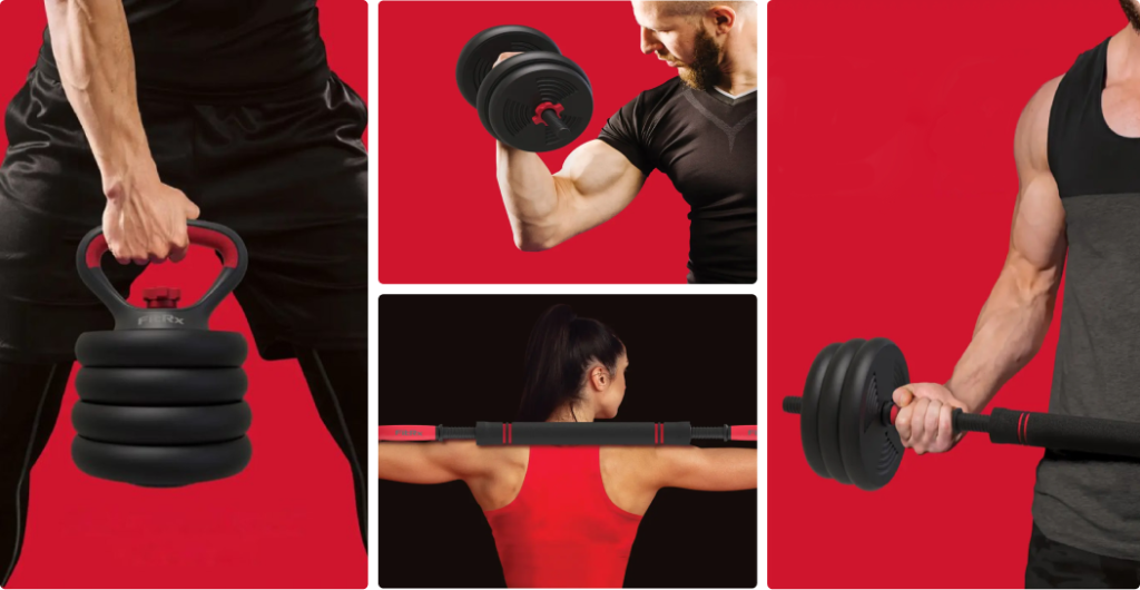 Exercising with the SmartBell Gym