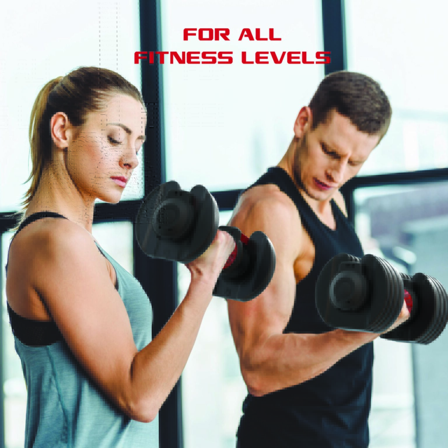 FitRx Adjustable Dumbbell: Easy Strength Training - FitRx™