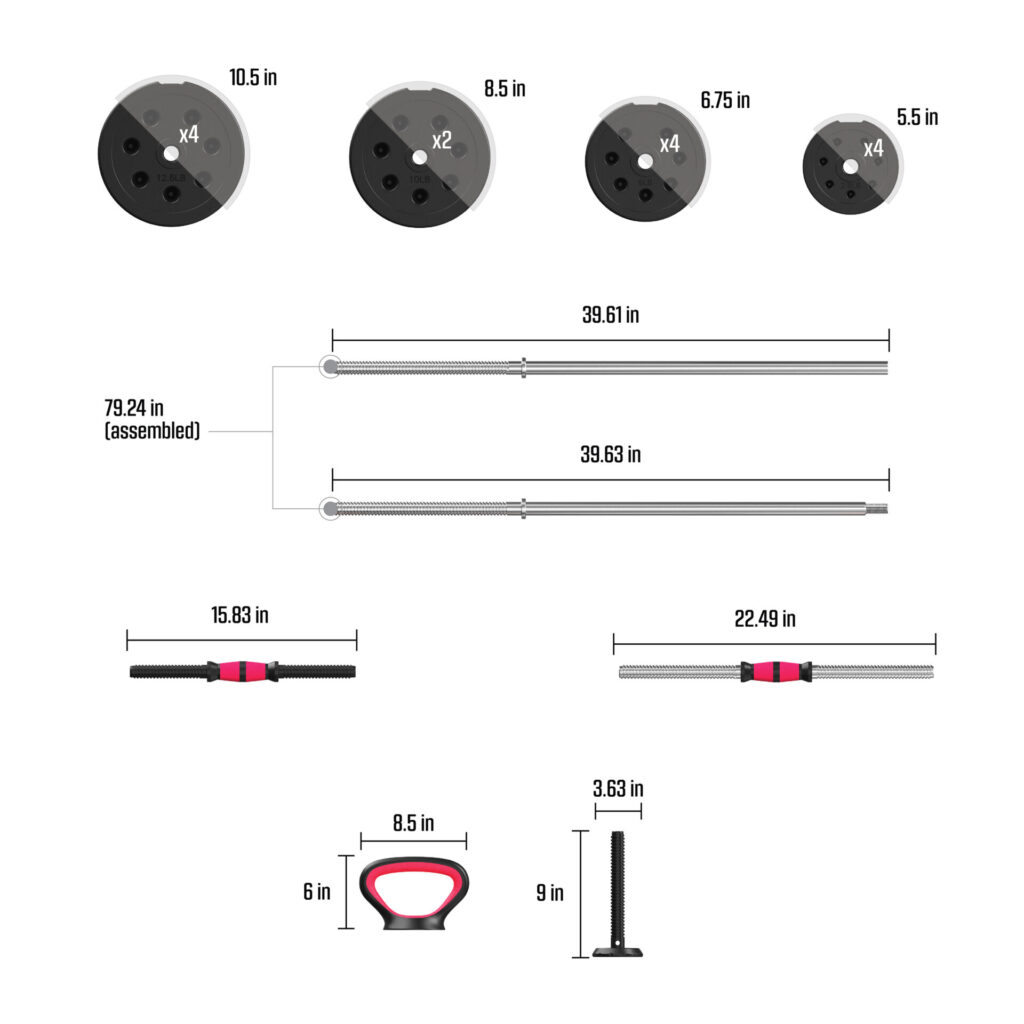 FitRx SmartBell Weight Set for Home Gym - FitRx™