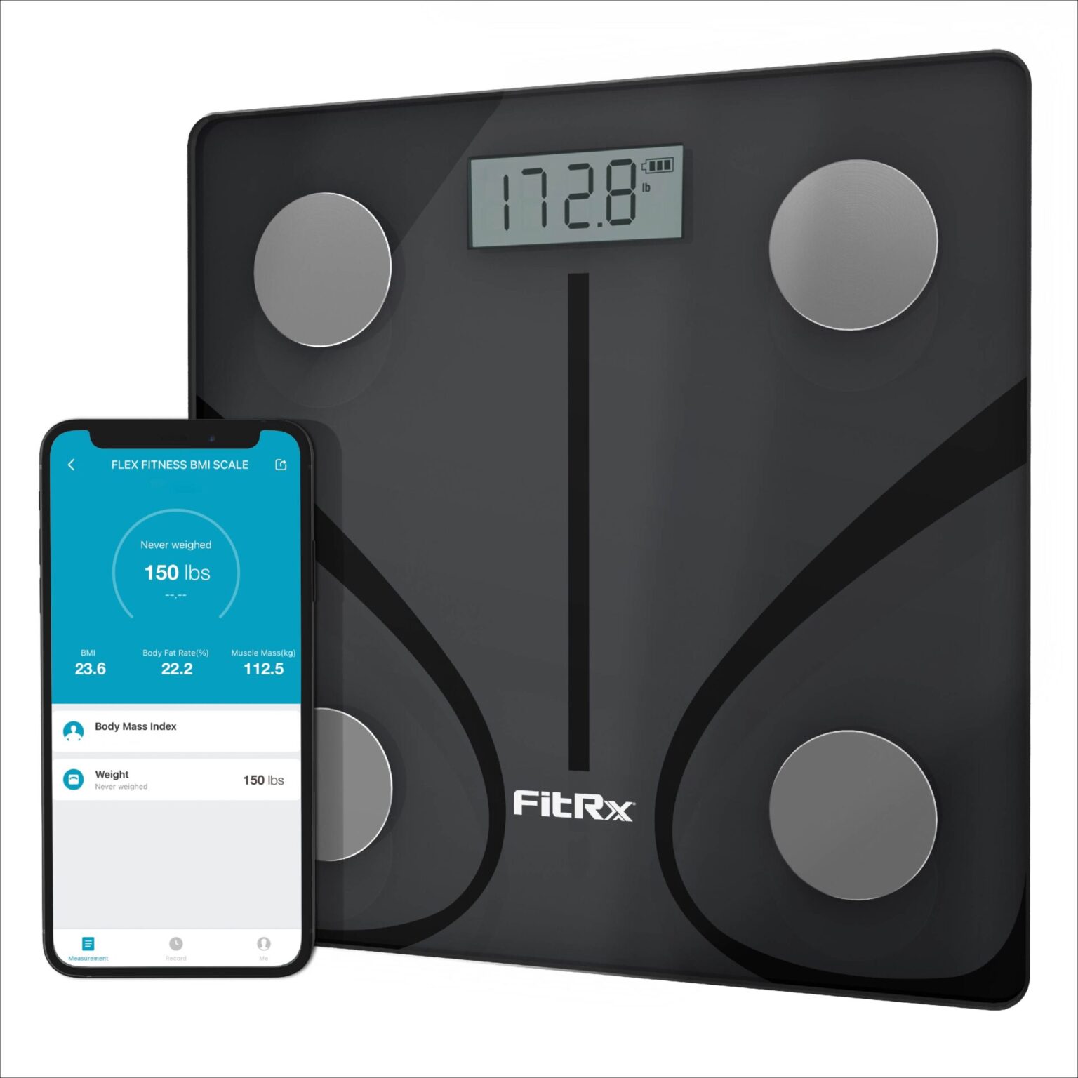 FitRx Smart Scale – Full Body BMI & Fitness Tracking Scale - FitRx™