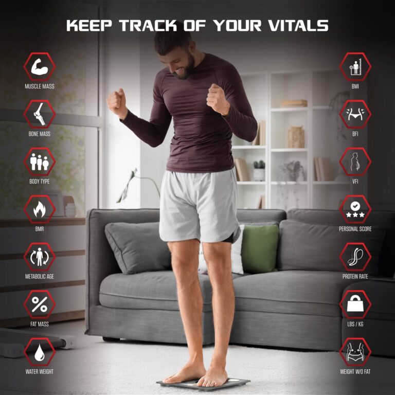 FitRx Smart Scale – Full Body BMI & Fitness Tracking Scale - FitRx™